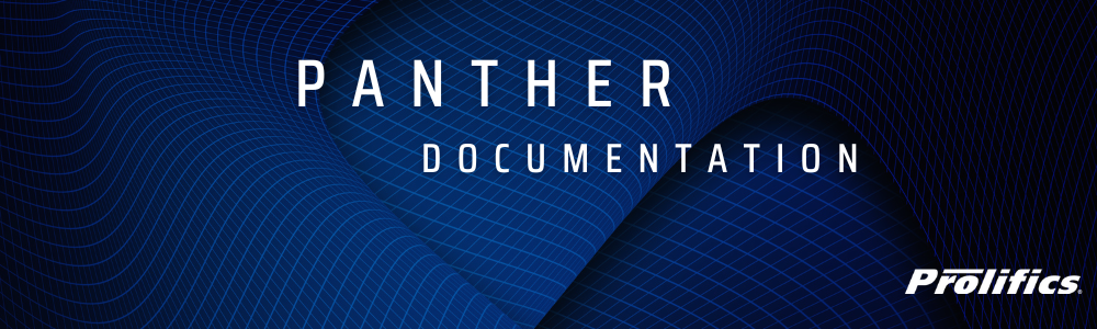 Panther Documentation Site Map - All Products